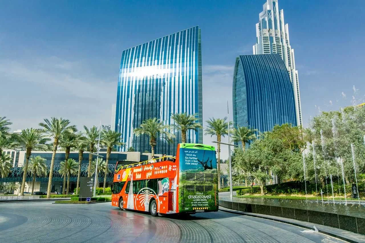 ドバイ の City Sightseeing Dubai Hop on Hop off Bus Tour | Pelago