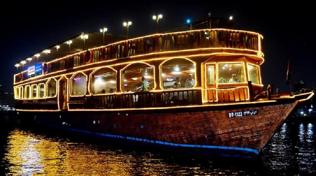 Dhow Cruise Dubai Dinner with Live Entertainment in Dubai | Pelago