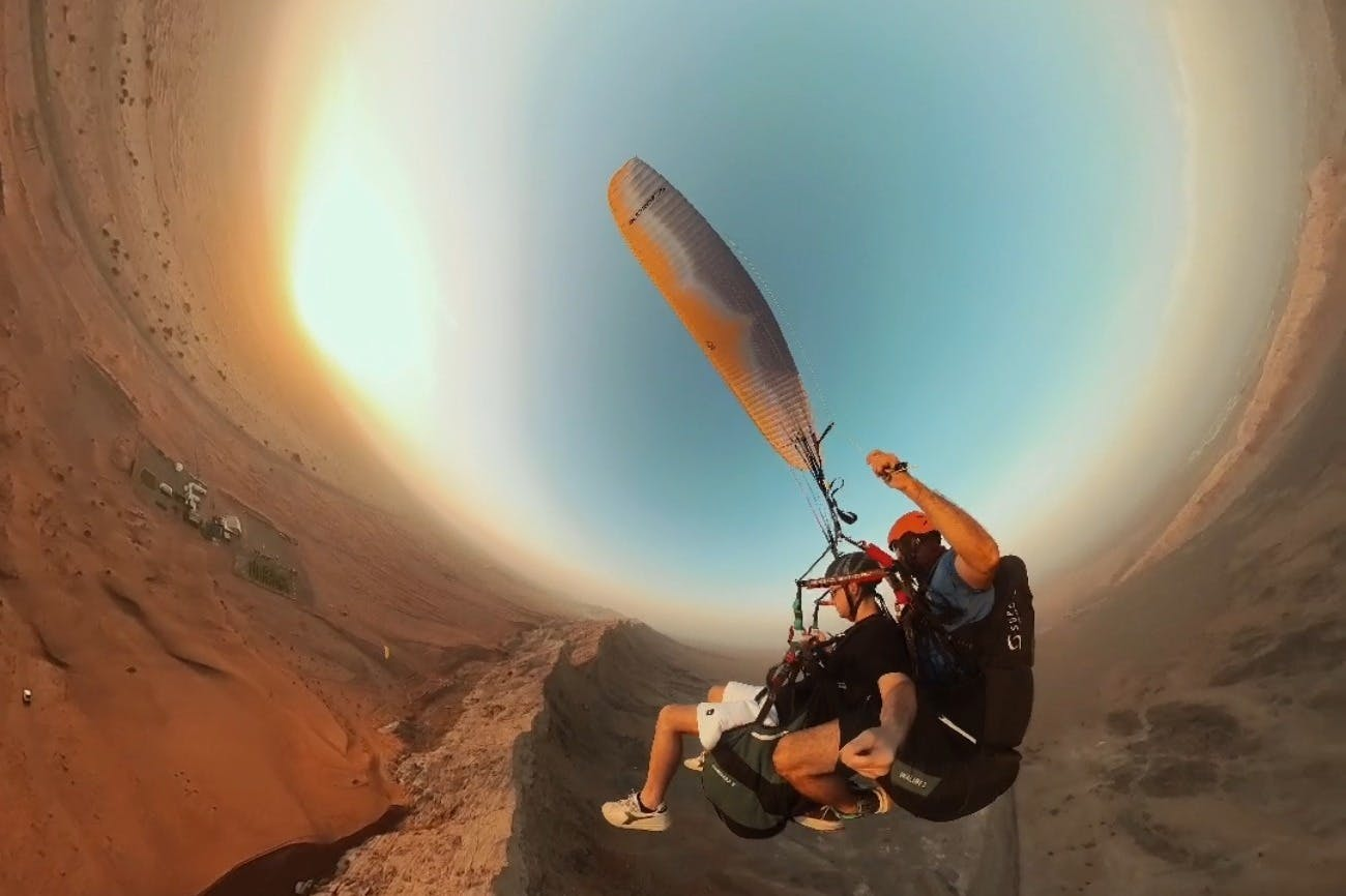 Sharjah: Guided Tandem Paragliding Experience in Sharjah | Pelago