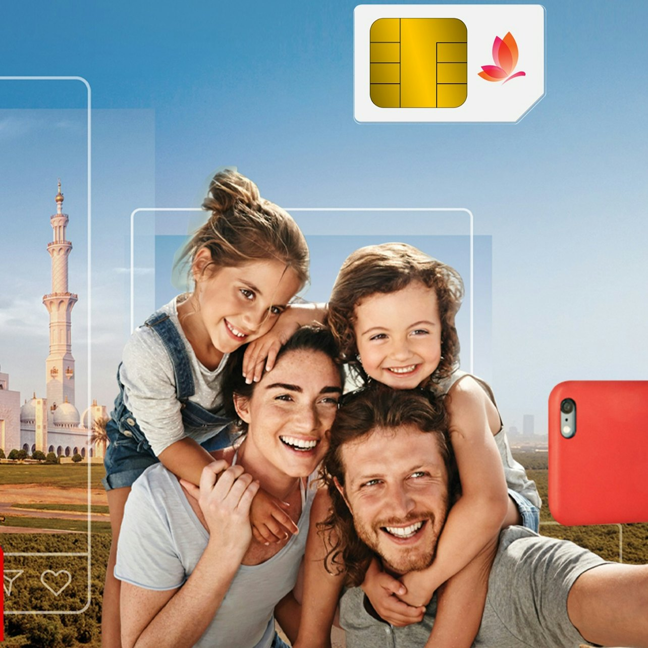 UAE: Tourist SIM/eSIM Card with 1GB Data in Dubai | Pelago