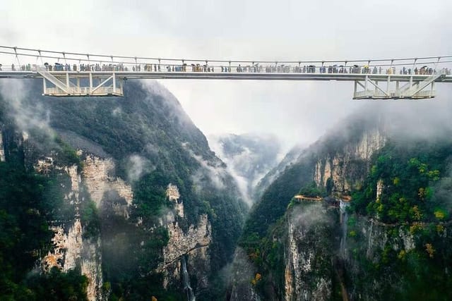Zhangjiajie Grand Canyon and Glass Bridge Ticket in Zhangjiajie | Pelago