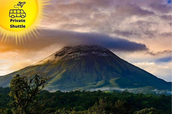 Private Shuttle from Papagayo Peninsula to Arenal Volcano in Playa ...