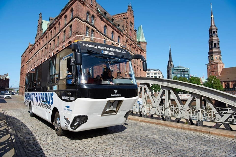 Hamburg: Guided Amphibious Bus Tour in Hamburg | Pelago