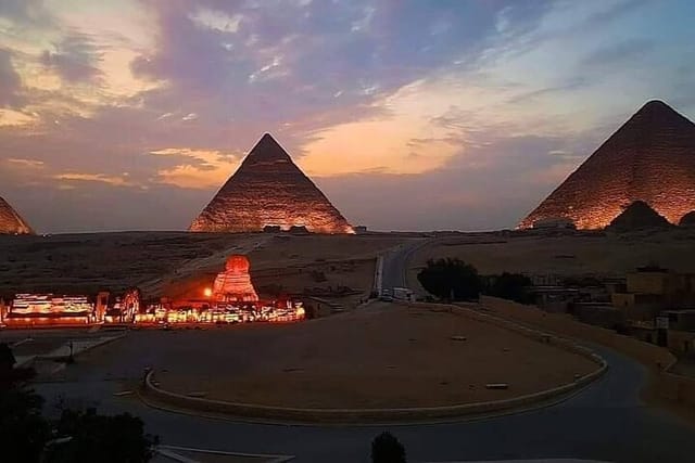 Dinner In Pyramids Roof Top With Sound & Light Show in Cairo | Pelago