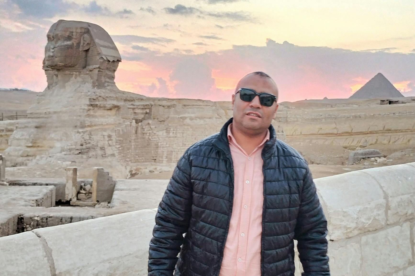 인간의 Giza pyramids, Sphinx, the Egyptian museum and Khan El-khalili Market | Pelago