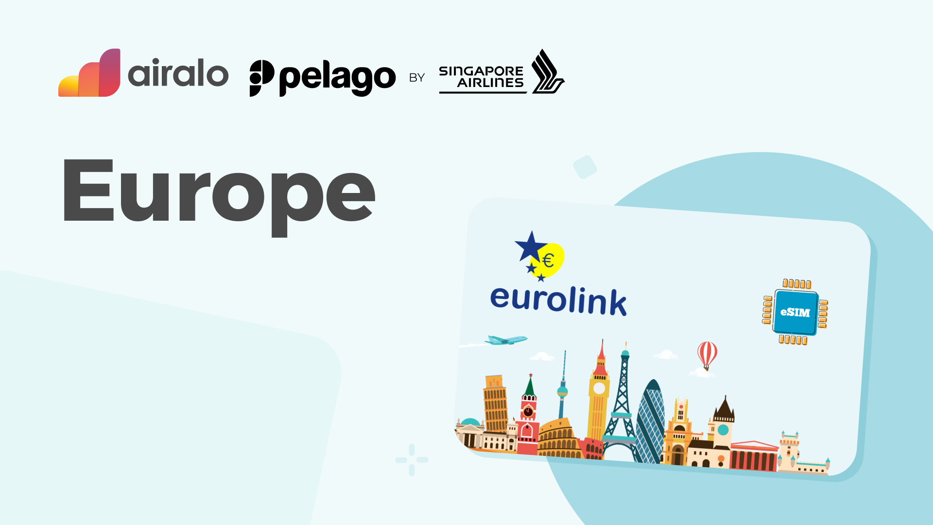 Airalo Europe e-Sim Package in United Kingdom | Pelago