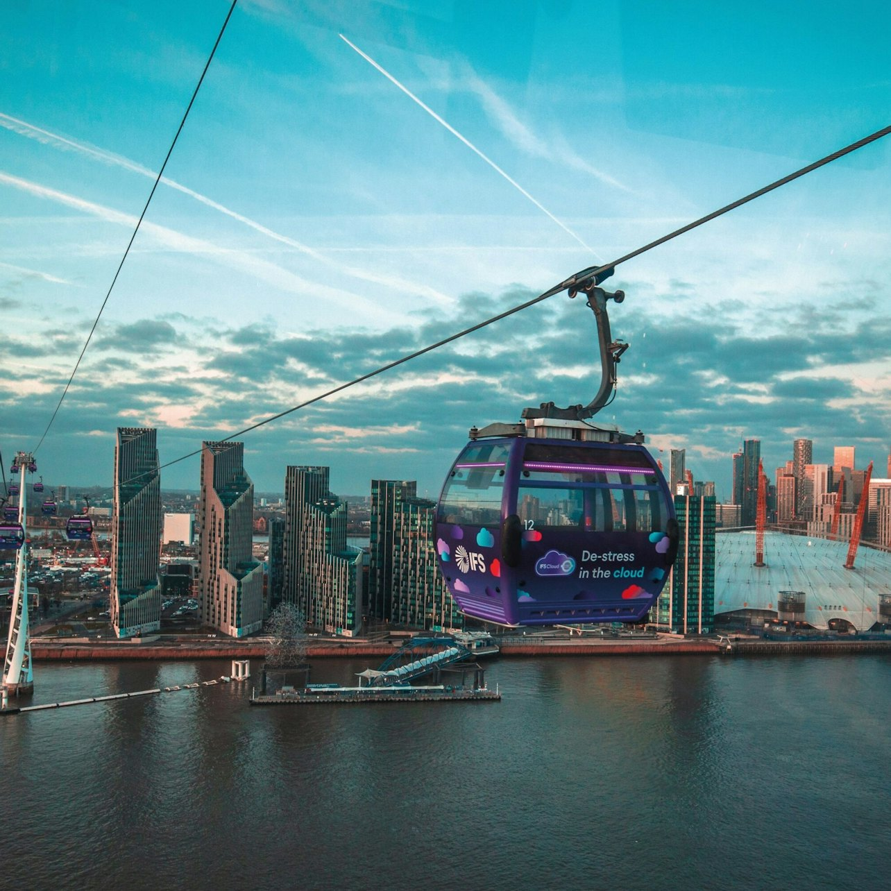 London: Uber Boat by Thames Clippers & IFS Cloud Cable Car Roundtrip ...