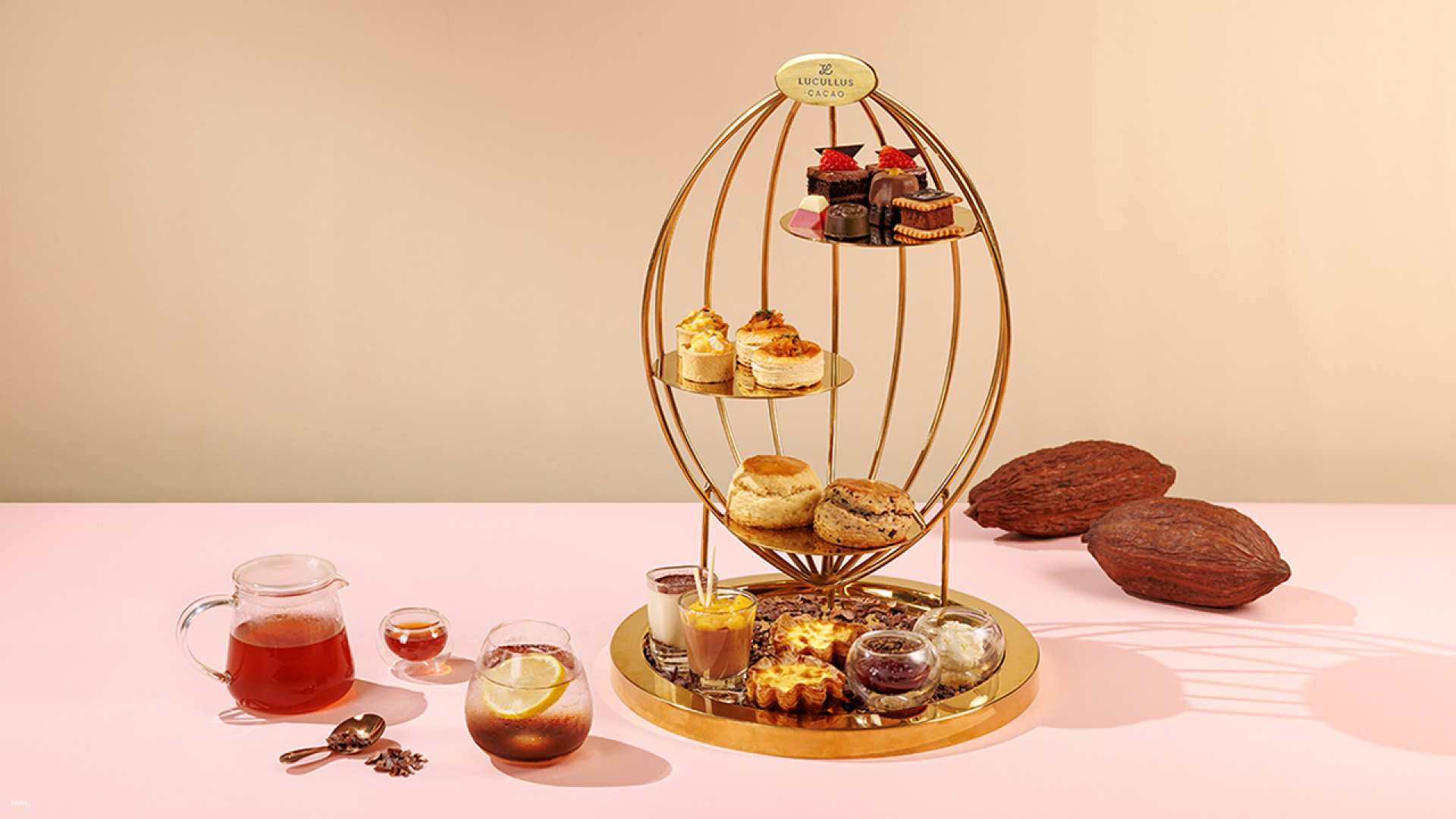 홍콩의 LUCULLUS CACAO｜CACAO Afternoon Tea｜Single Origin Chocolate Flight ...