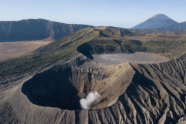 Kelud Volcano Crater Lake