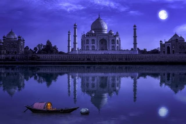 Full Moonlight Taj Mahal Tour in New Delhi | Pelago