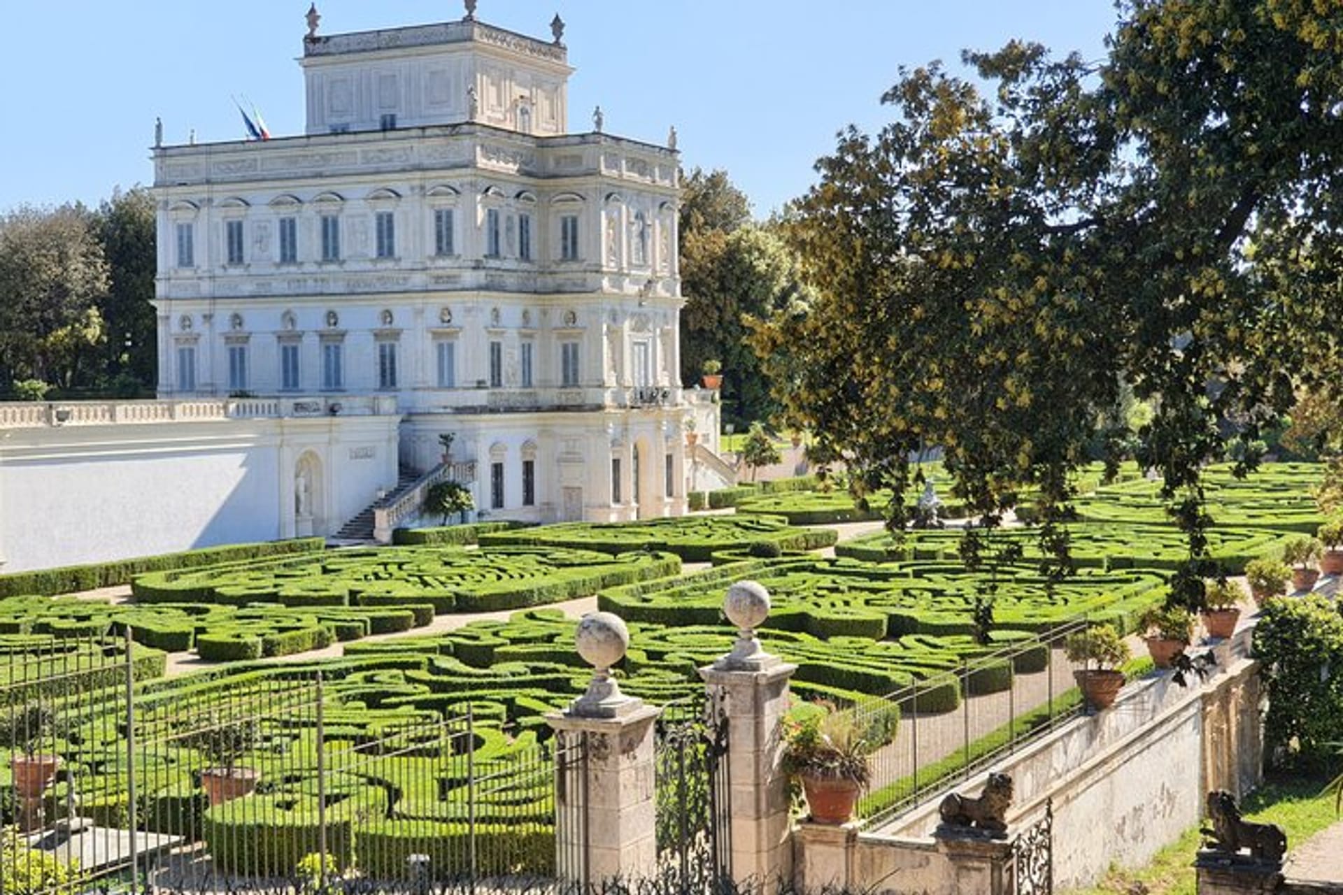 Nac Tower Janiculum Hill Rome