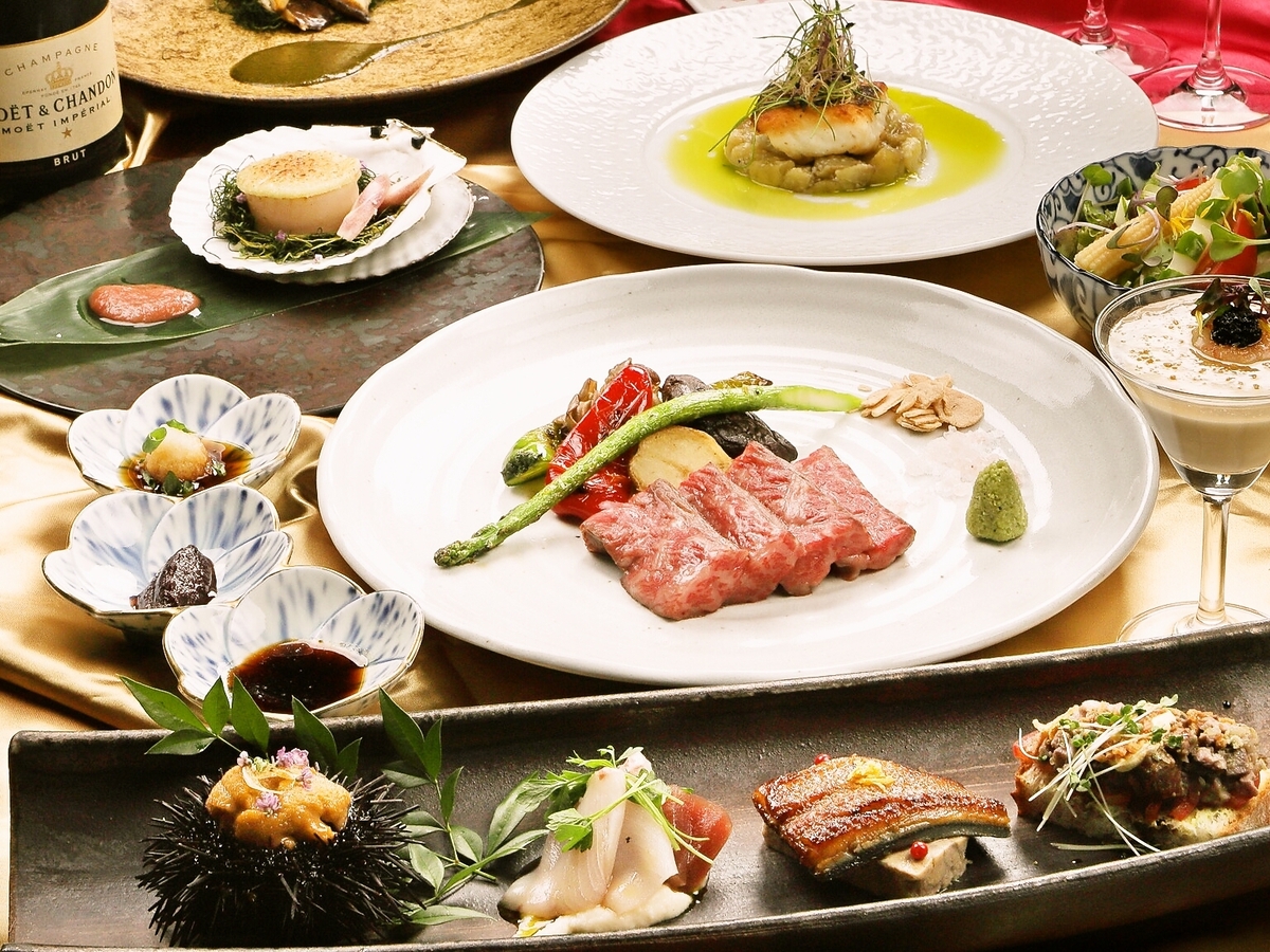 Enjoy Delicious Courses featuring Wagyu Beef【Teppanyaki Wagyu HOMURA ...