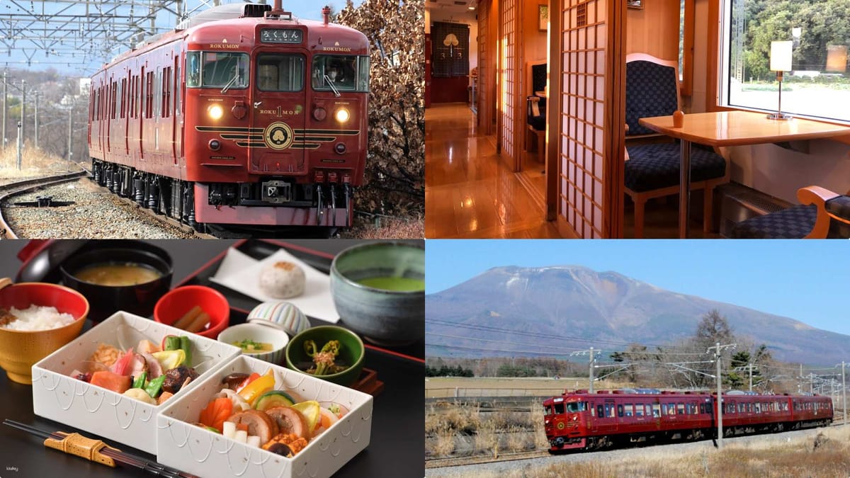 Sightseeing Train Rokumon Meal Plan with Karuizawa–Nagano Unlimited ...
