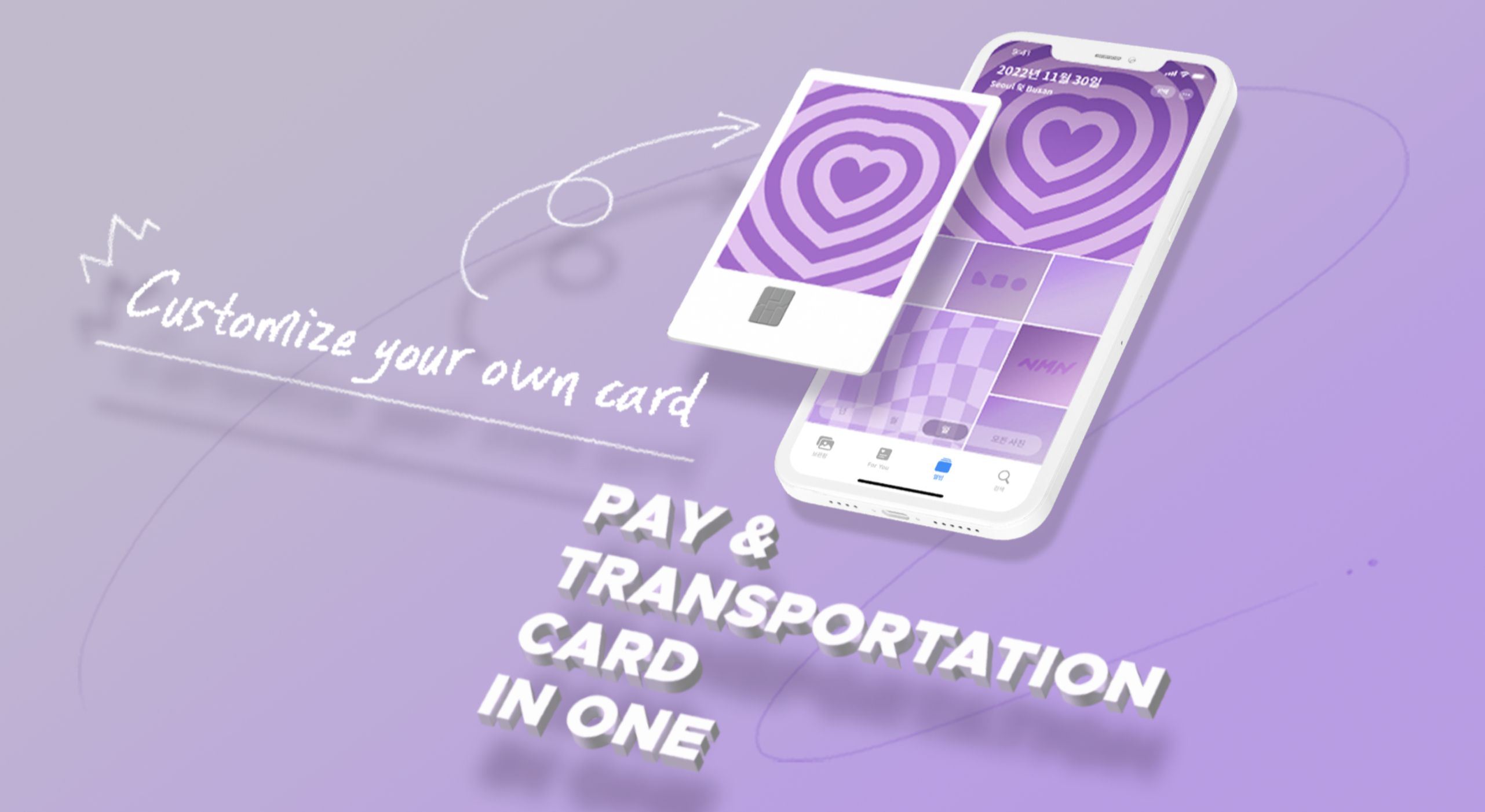 Customizable Prepaid Debit Card - Namane Card (Foreigners Only) | Korea ...