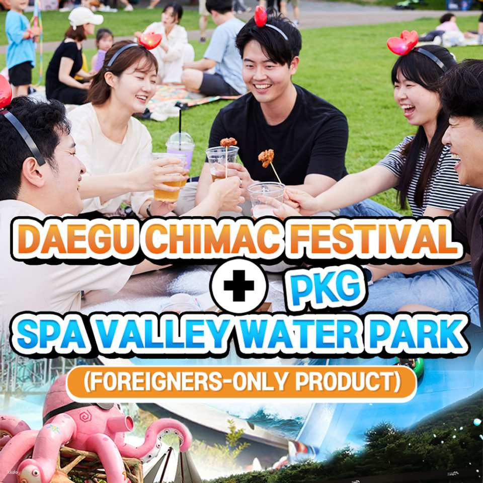 [For Foreigners] Daegu Chimac Festival + Spa Valley Waterpark Package ...
