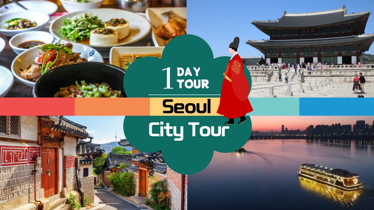 Private Seoul City Tour | Kyeongbokgung Palace, Bukchon Village+Korean ...