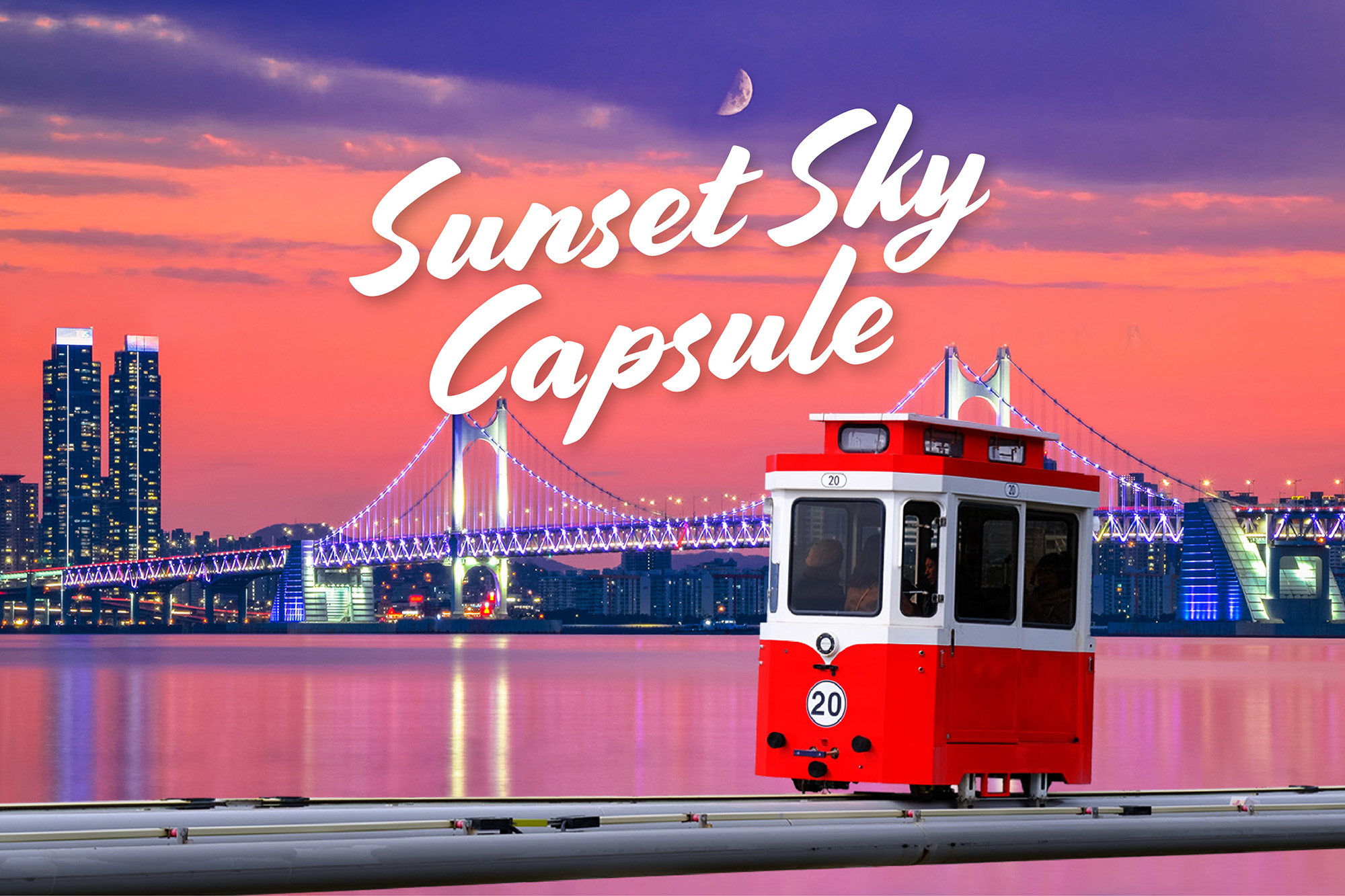 Sunset Haeundae Sky Capsule & Busan Night view Tour in Busan | Pelago