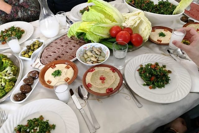 Traveling Spoon Lebanese Mezze Private Online Cooking Class in Beirut ...