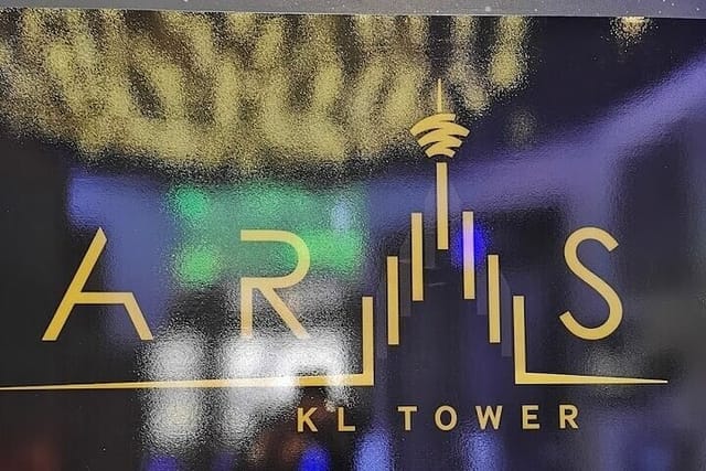 Dining Experience at ARAS Revolving Restaurant KL Tower in Kuala Lumpur ...
