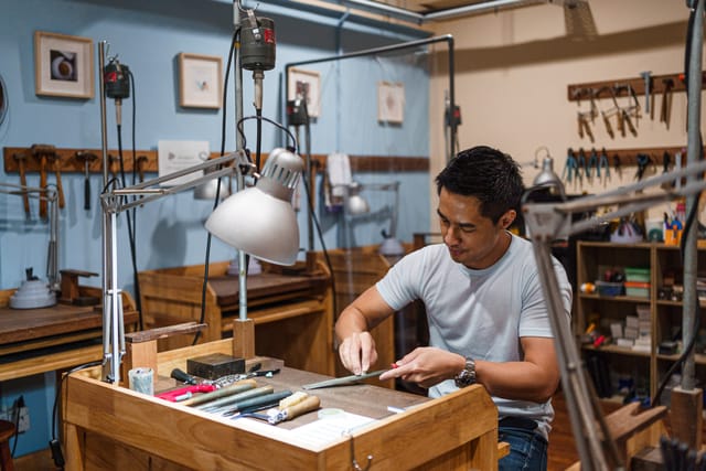 Metalsmithing Workshop at Fine Metal Studio in Kuala Lumpur | Pelago