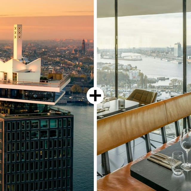 A'DAM Lookout: Entry Ticket + Lunch at Moon Revolving Restaurant in ...