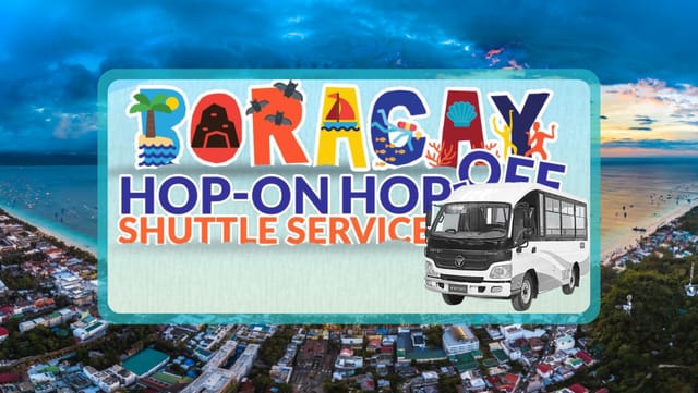 Boracay Hop-On Hop-Off (HOHO) Shuttle Service Pass | Philippines ใน โบ ...