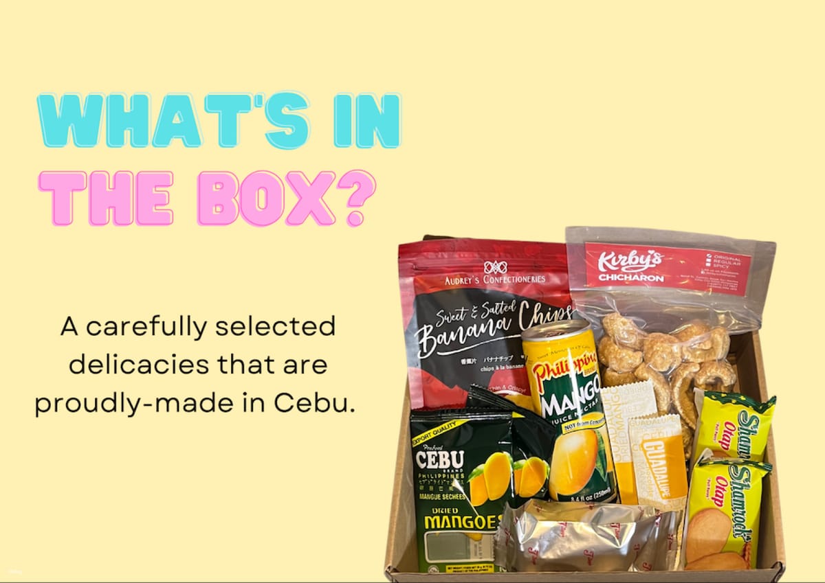 Philippine Souvenir | Cebu Delicacies Sampler Box with Free Delivery ...