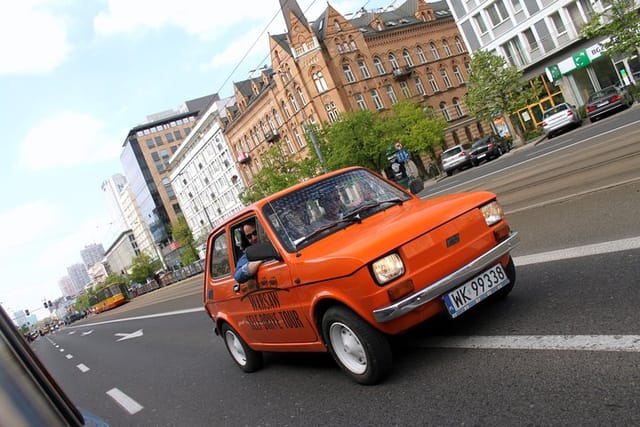 Retro Fiat Self-Drive Tour in Warsaw in Warsaw | Pelago