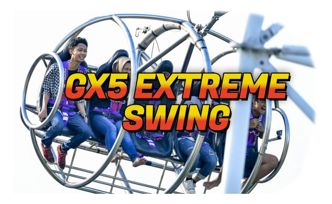 싱가포르의 Slingshot Singapore and GX-5 Extreme Swing | Pelago