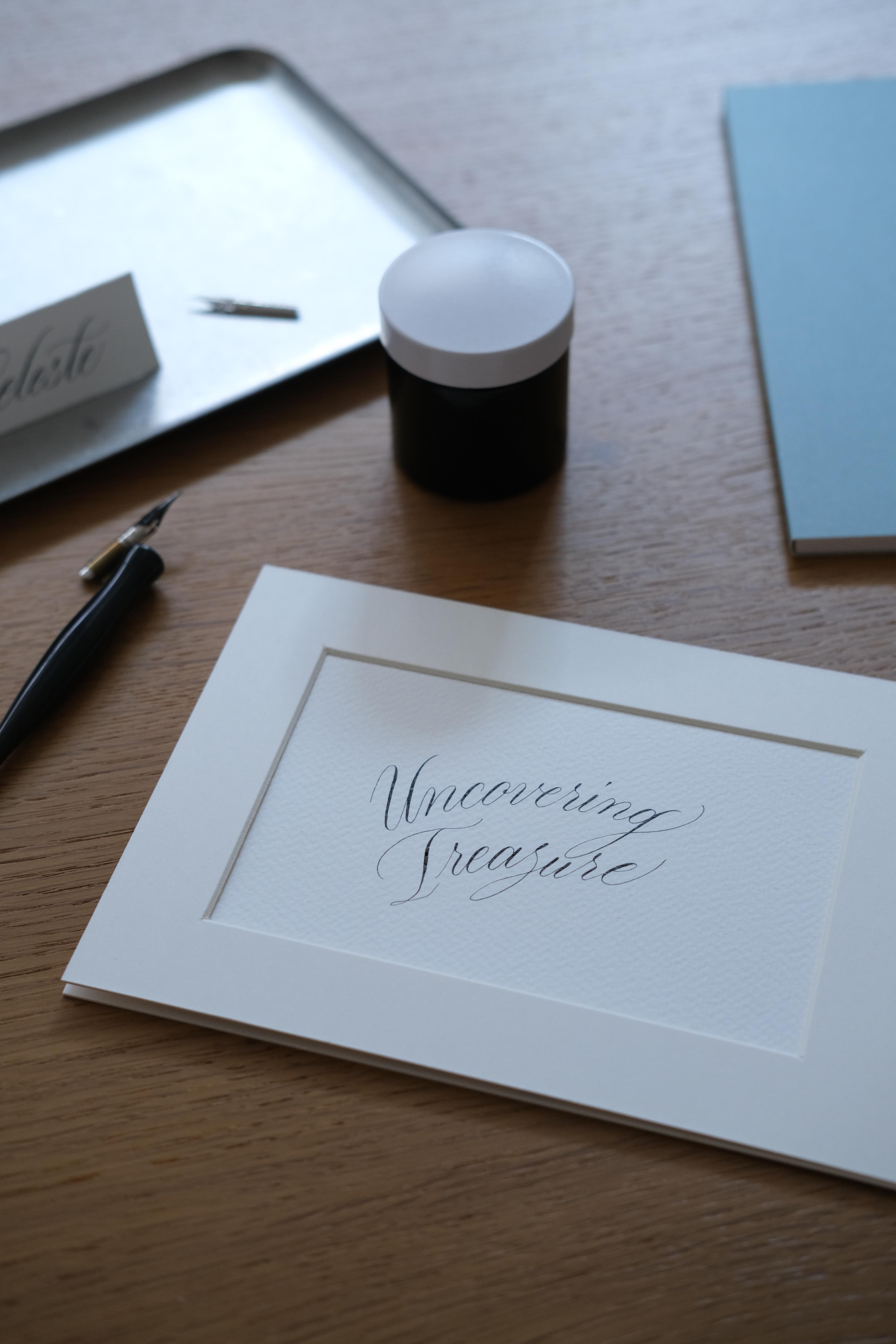 Slow Down with Calligraphy - Fine Script in Singapore | Pelago