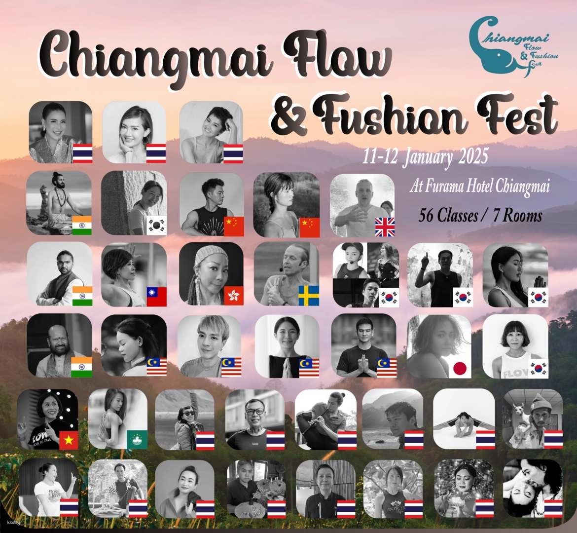Chiangmai Flow & Fusion Fest 2025 | Thailand in Chiang Mai | Pelago