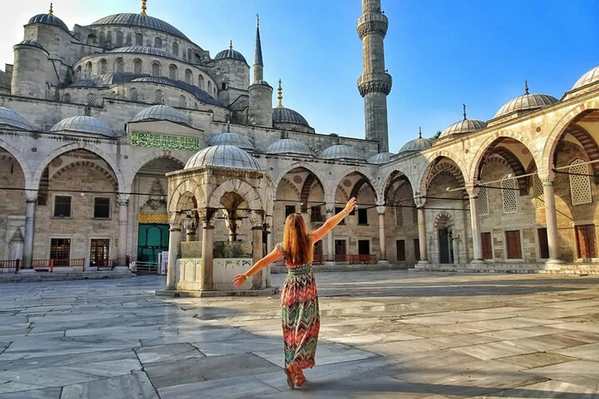 Istanbul Ottoman Turkey Sultan Mausoleums Near Hagia Sophia In