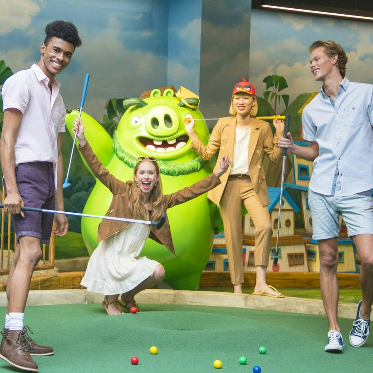 Angry Birds Mini Golf at American Dream in East Rutherford | Pelago