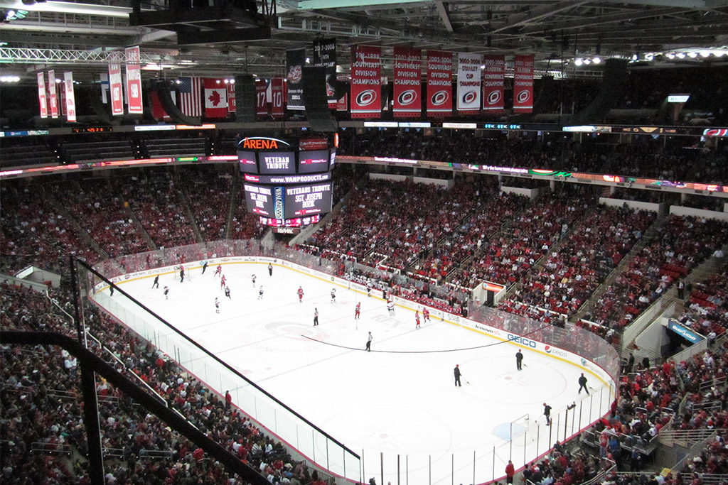 Carolina Hurricanes at PNC Arena in Raleigh | Pelago