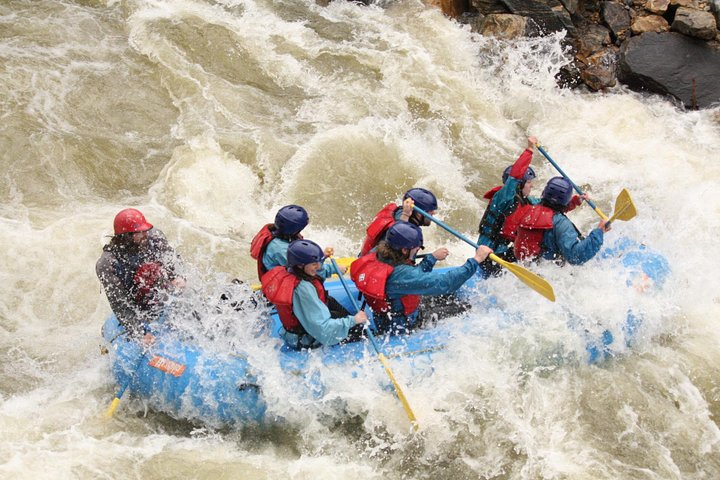 Clear Creek Intermediate Whitewater Rafting near Denver in Idaho ...