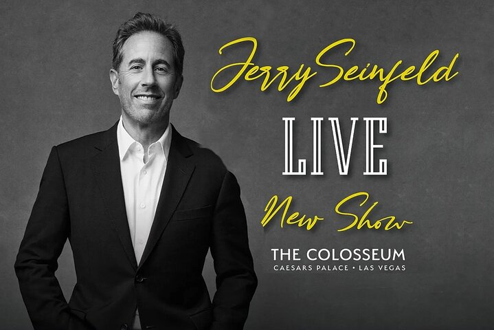 Jerry Seinfeld at the Colosseum at Caesars Palace Ticket in Las Vegas ...