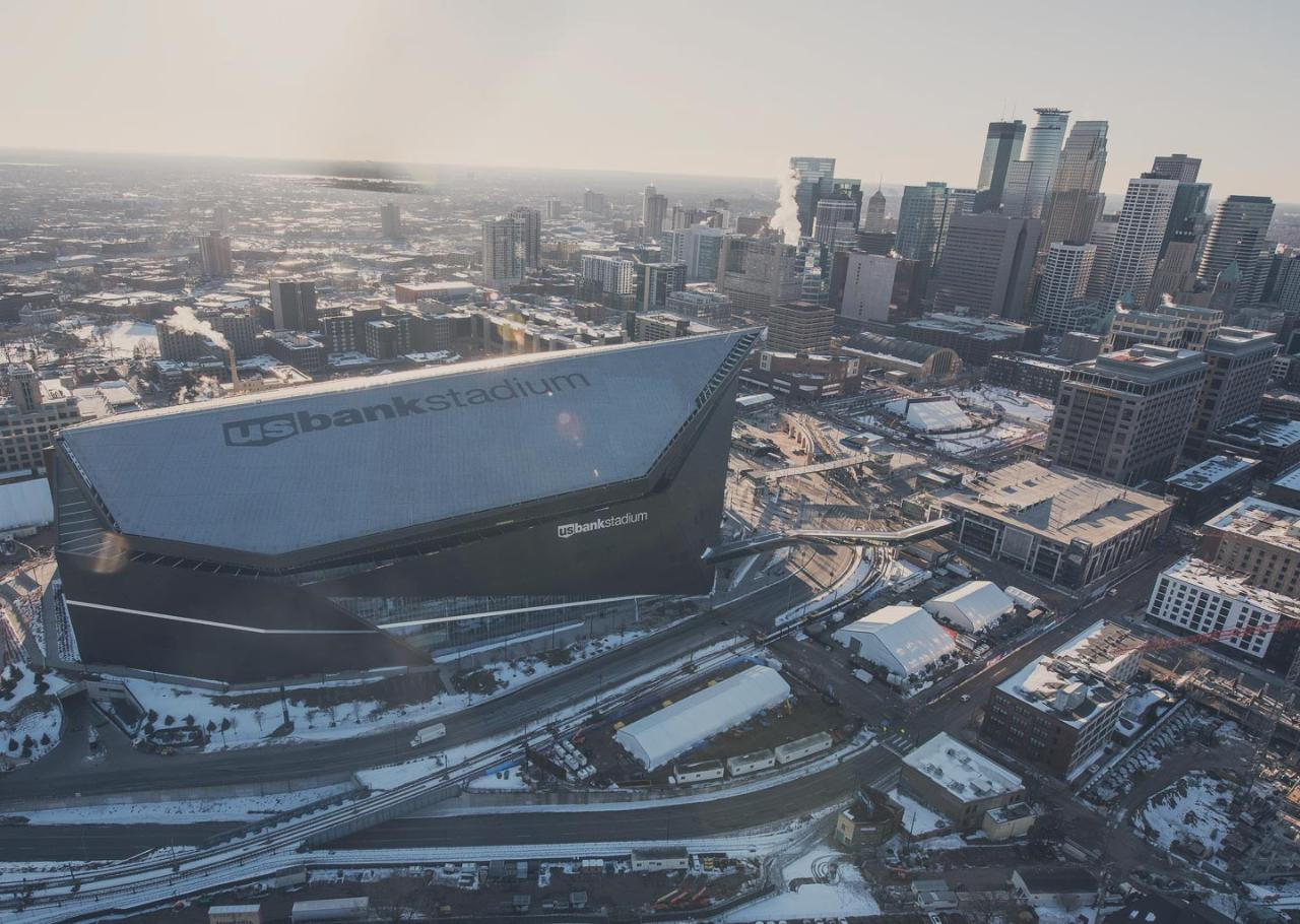 Minnesota Vikings at US Bank Stadium in Minneapolis | Pelago