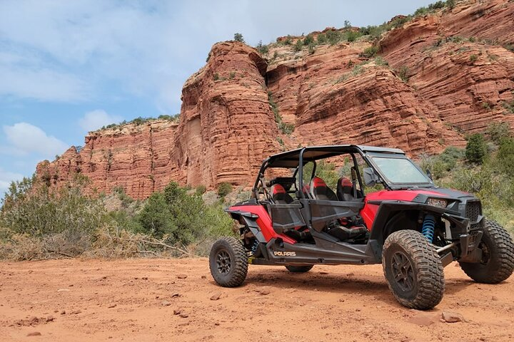 Polaris RZR 4 seater Half-day Rental in Sedona | Pelago
