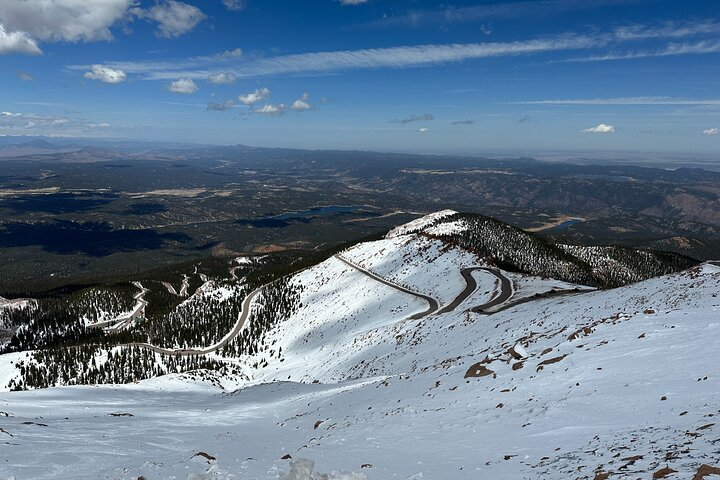 Scenic Tour of the Pikes Peak Highway (November thru April) in Colorado ...