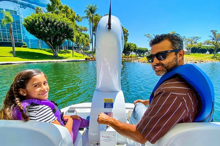 Swan Boat Rental at Rainbow Lagoon in Long Beach in Long Beach | Pelago