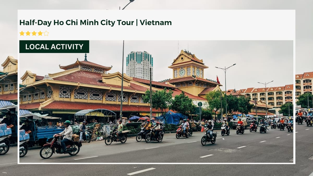 Half-Day Ho Chi Minh City Tour | Vietnam in Ho Chi Minh City | Pelago